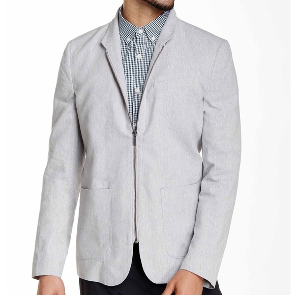 Kenneth Cole | Suits & Blazers | Nwt Kenneth Cole New York Zip Linen ...